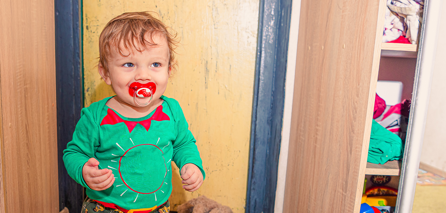 Where could Caden safely grow up?