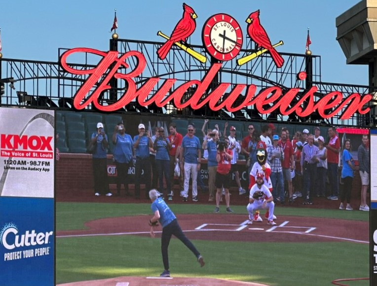 National CASA/GAL recognized by the St. Louis Cardinals